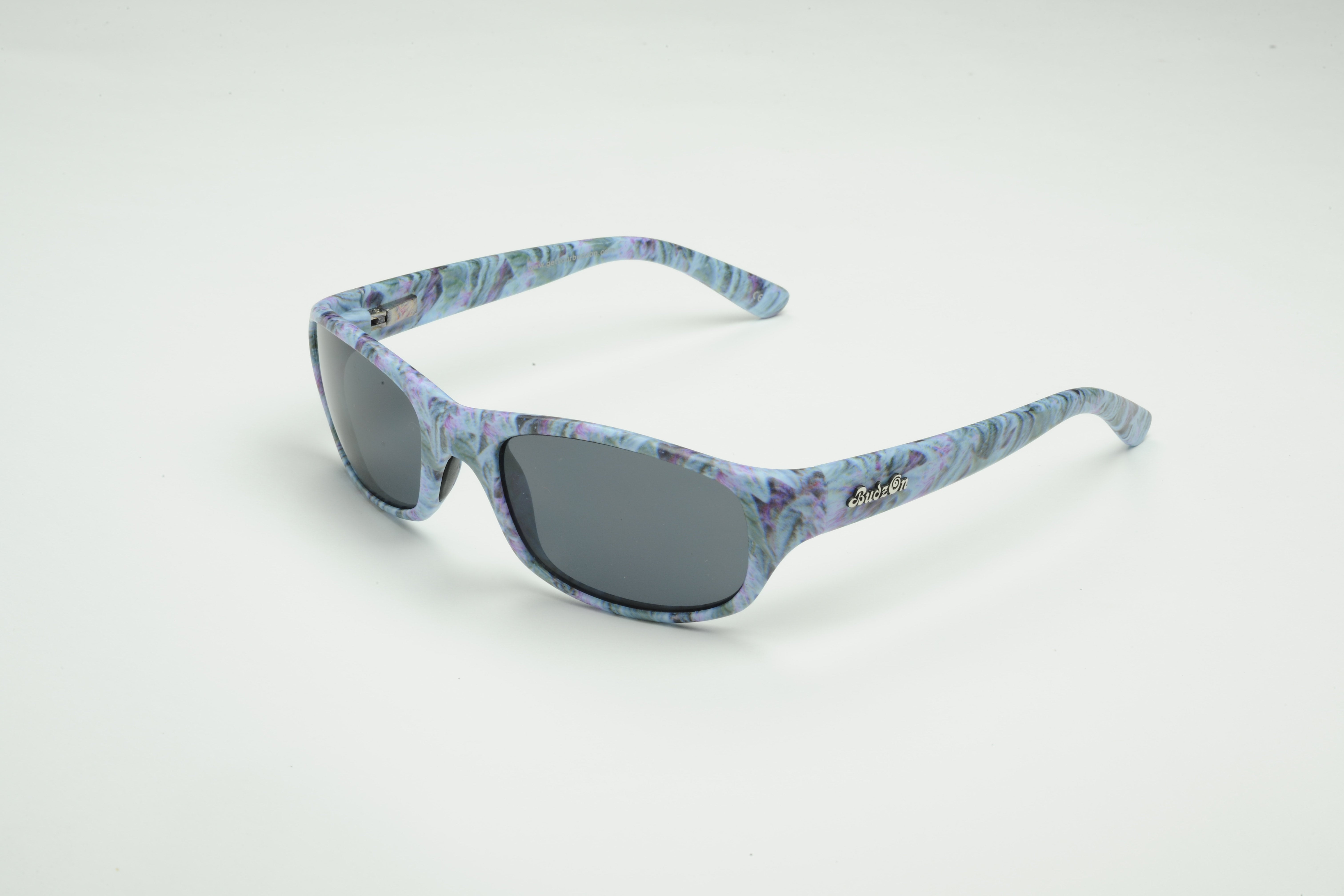 Bombora BudzOn - Matte Pink, Green, & Blue Frame with Smoke Lenses ...