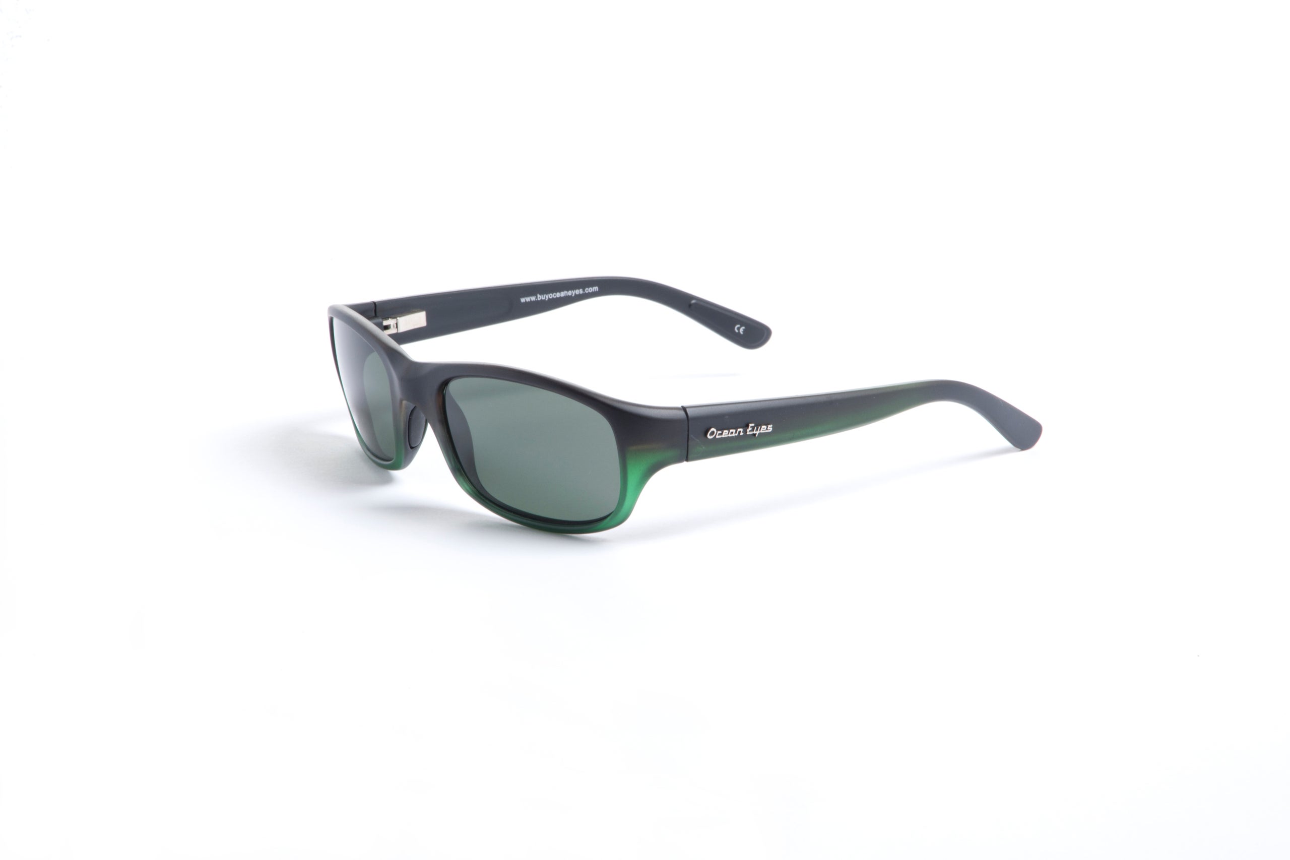 Bombora Matte Dark Brown Wgreen Frame With Smoke Glass Lenses 5056gl