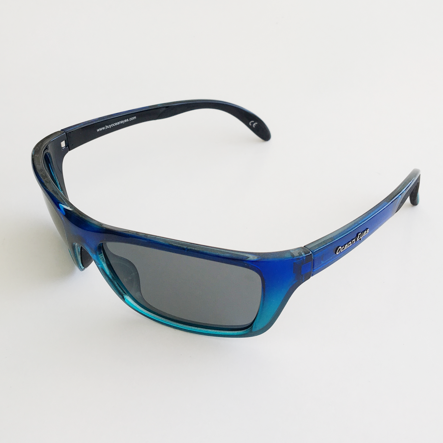 Tito PC - Shiny 2 Toned Blue Frame with Smoke Lenses 2091PC-2 | Ocean ...