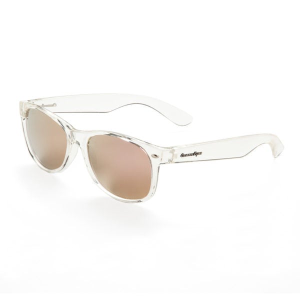 Phat Kat Pc Shiny Crystal Clear Frame With Mirror Pink Lenses 3051 3 Ocean Eyes Sunglasses